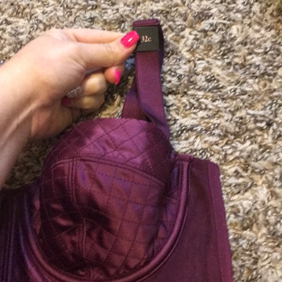 Victoria's Secret | Intimates & Sleepwear | Brand New Vs Bra Maroon ...